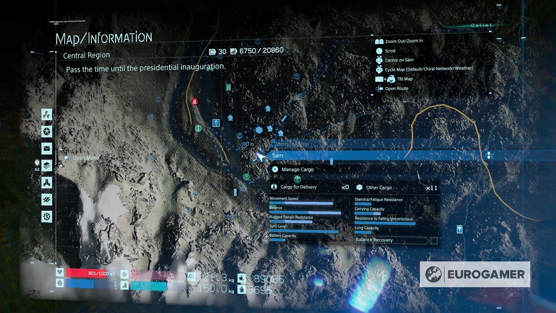 Death Stranding Memory Chip locations: What 'glowing' objects mean and ...