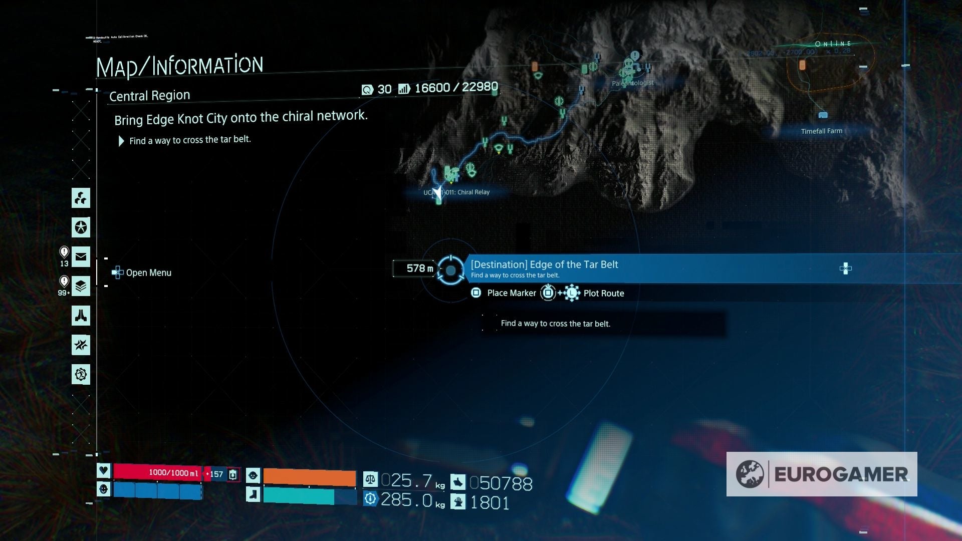 Death Stranding - Find a way to cross the tar belt explained ...