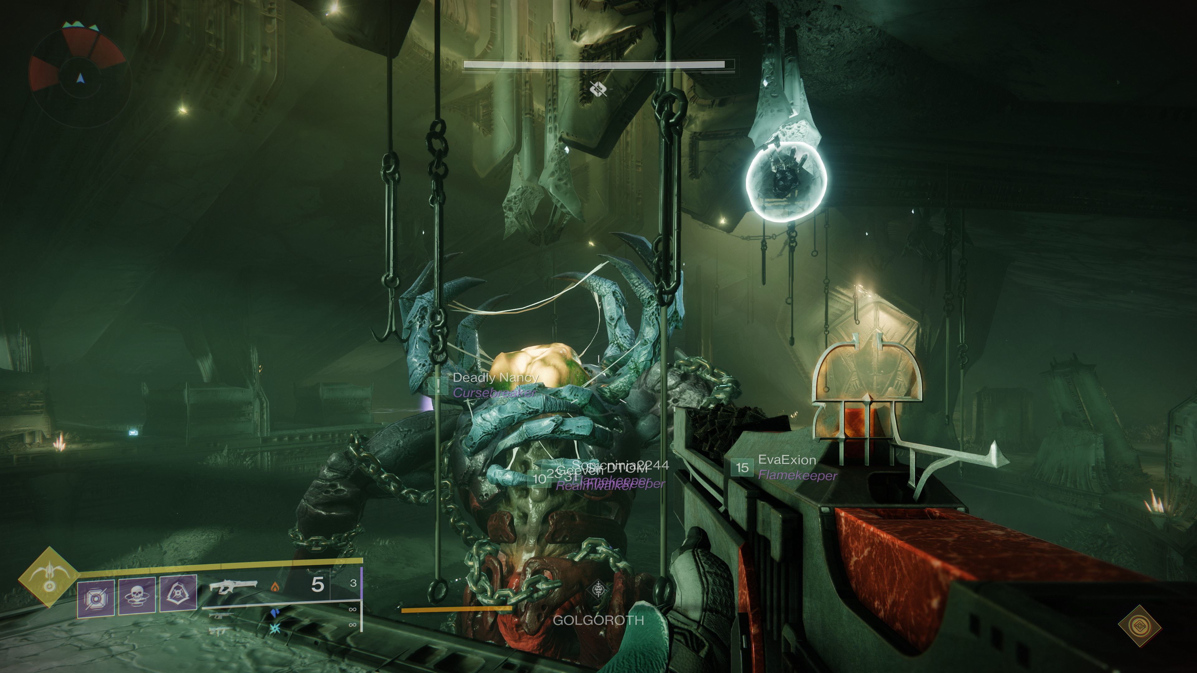 Destiny 2 Golgoroth boss strategy, navigating Golgoroth's cellar and ...