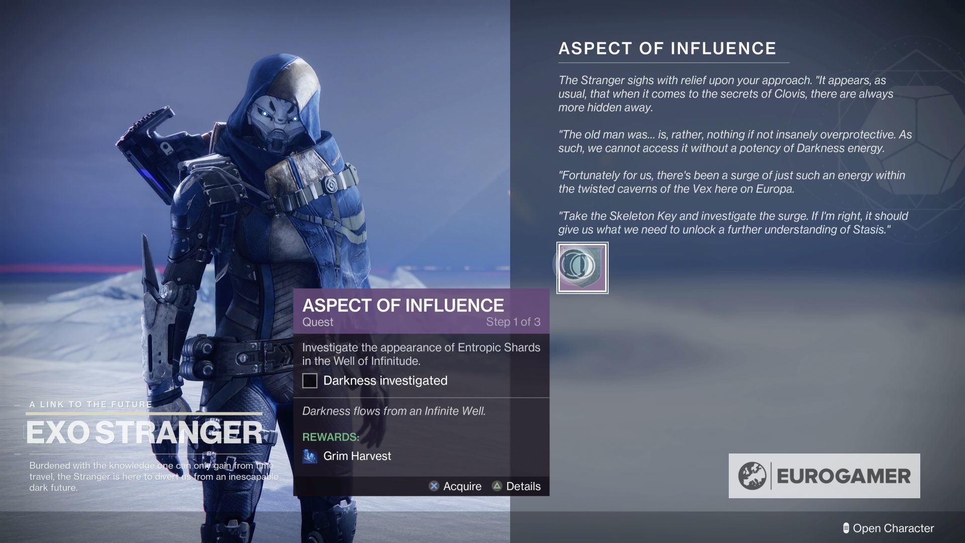 Destiny 2 Aspect of Influence quest steps: How to unlock Bleak Watcher ...
