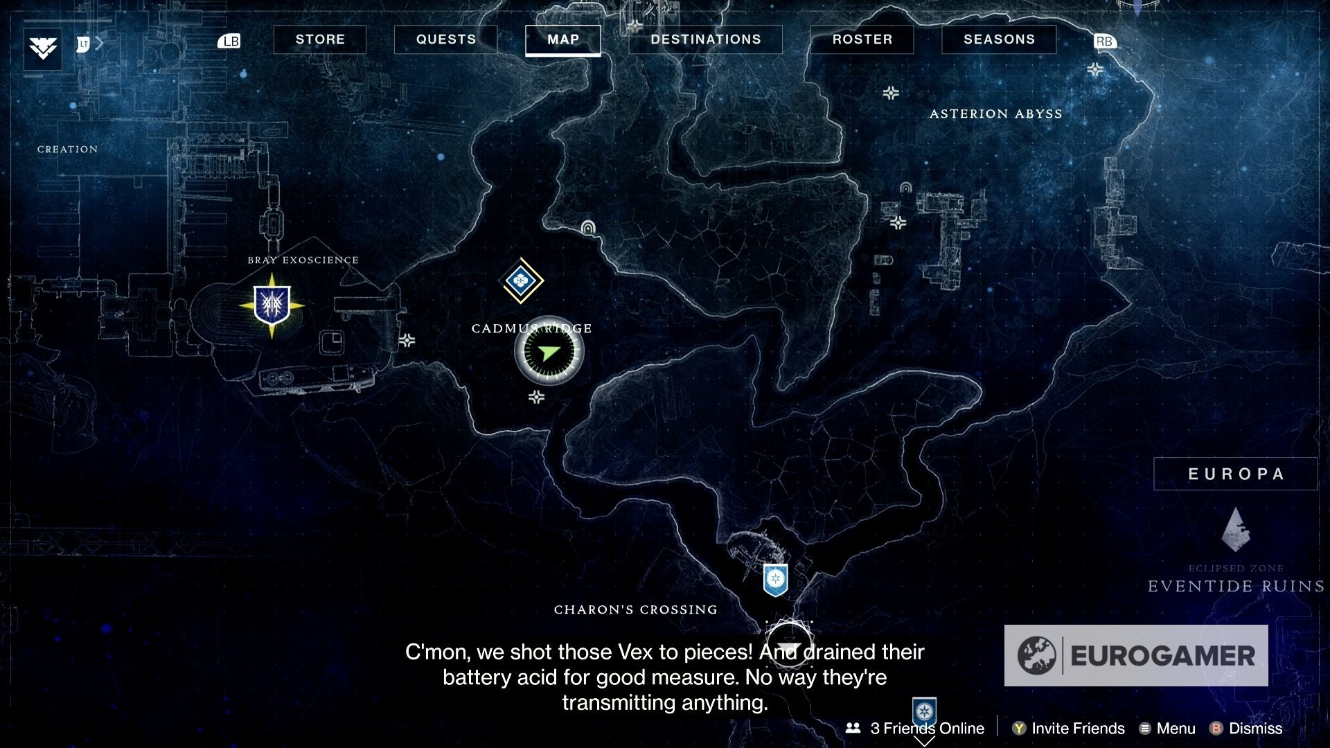 Destiny 2 Dead Exo locations: How to complete Salvage the Past ...