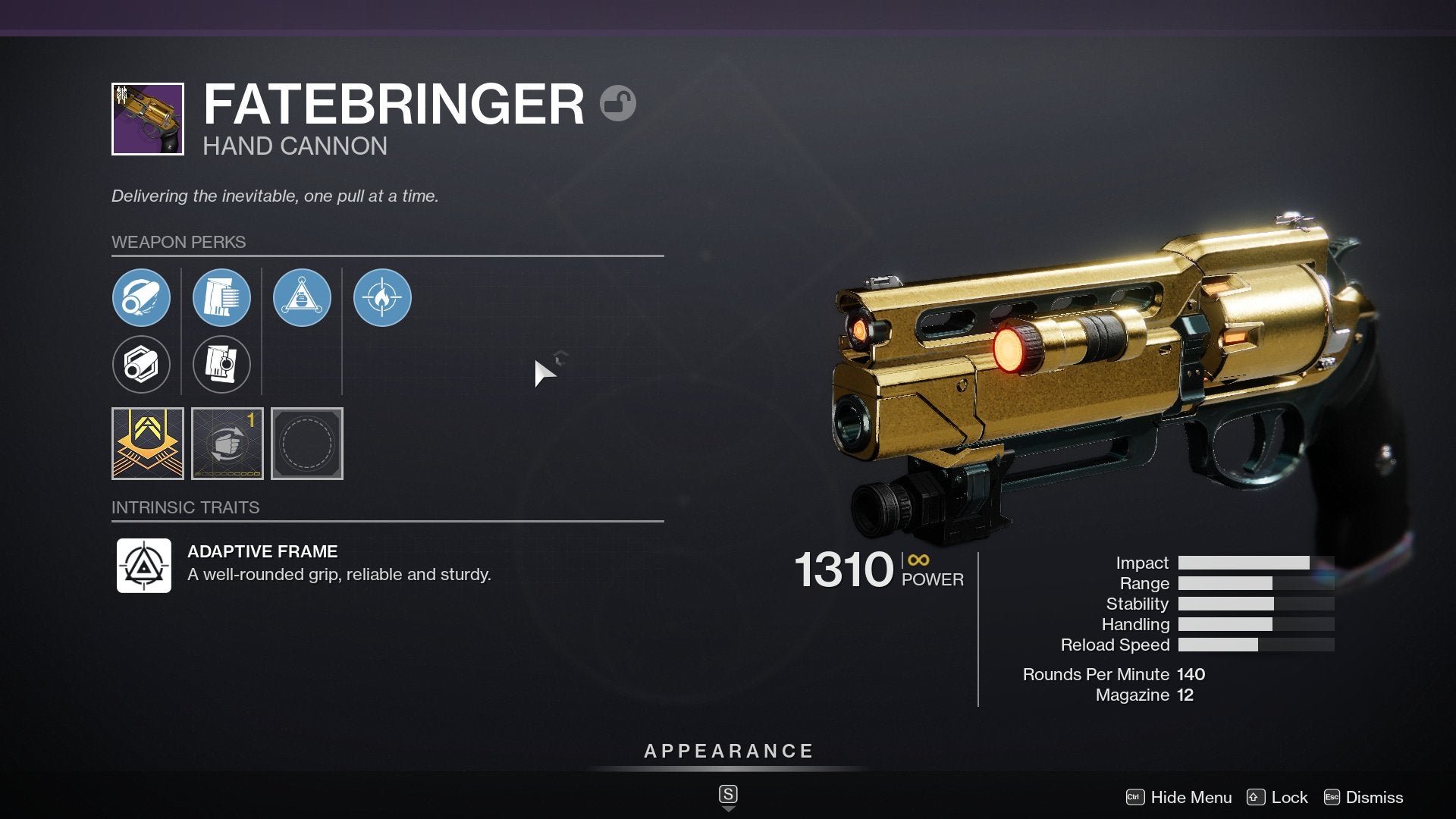 Destiny 2 Fatebringer god roll recommendation and drop location ...
