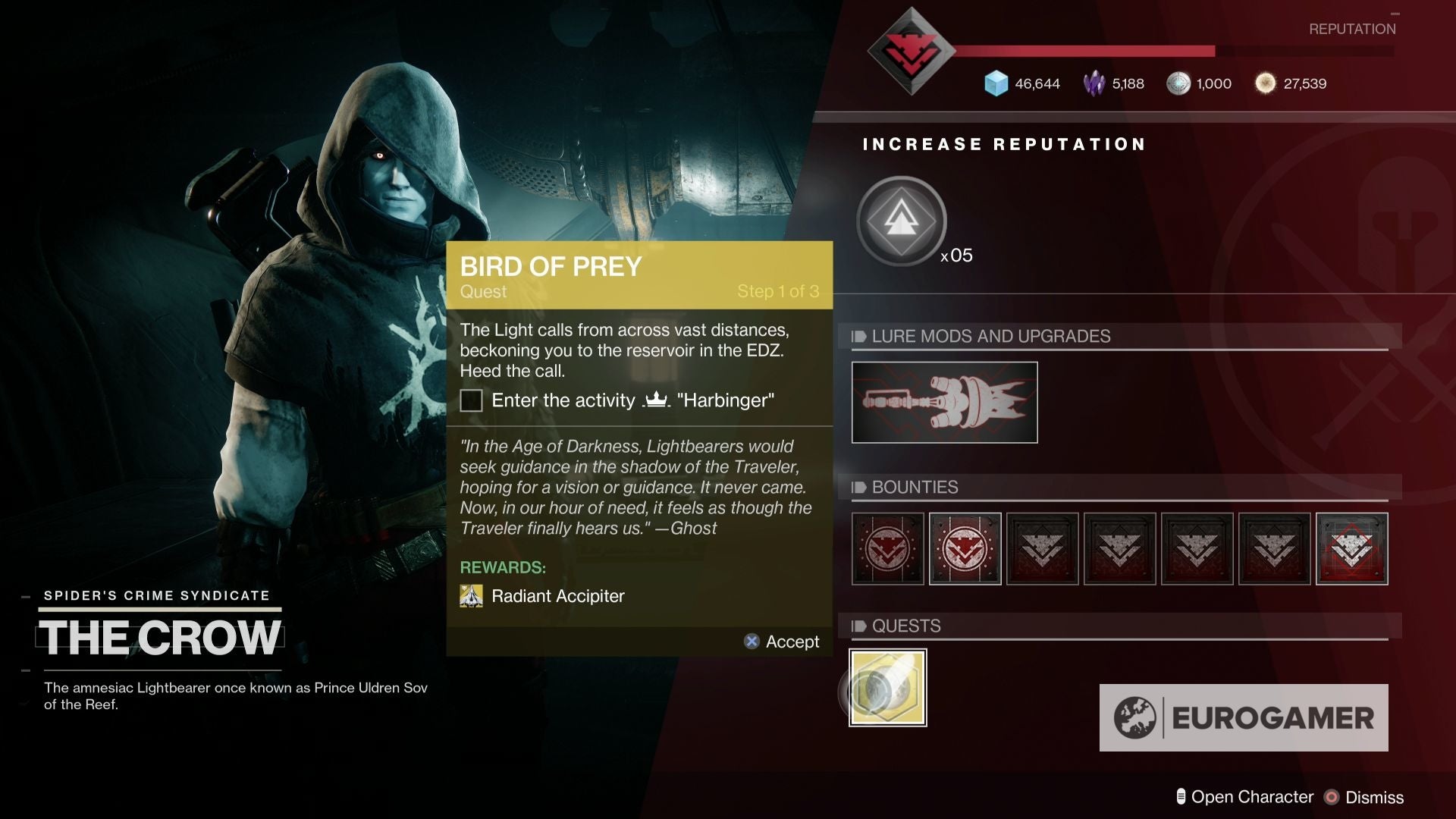 Destiny 2 Harbinger mission explained: All feather locations and how to ...