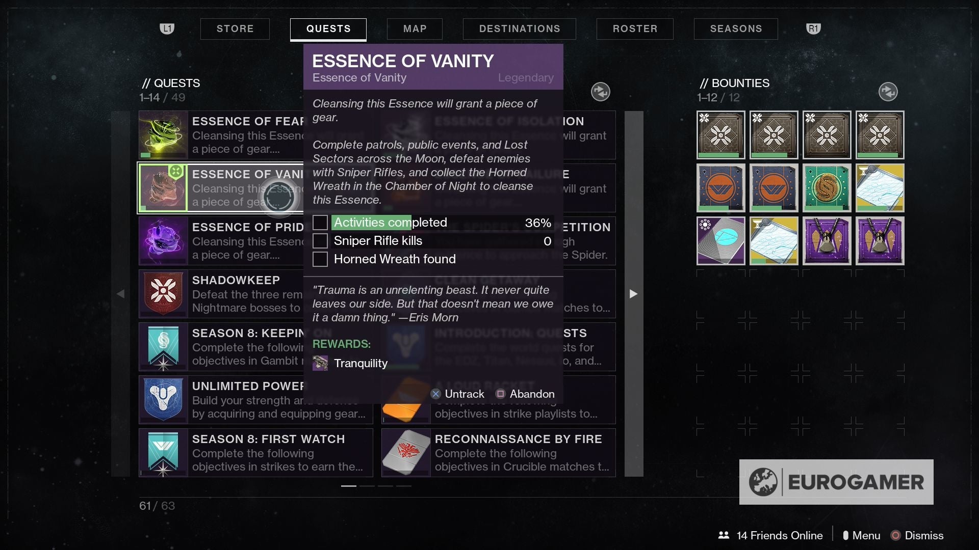 Destiny 2 Horned Wreath location in Chamber of Night explained ...