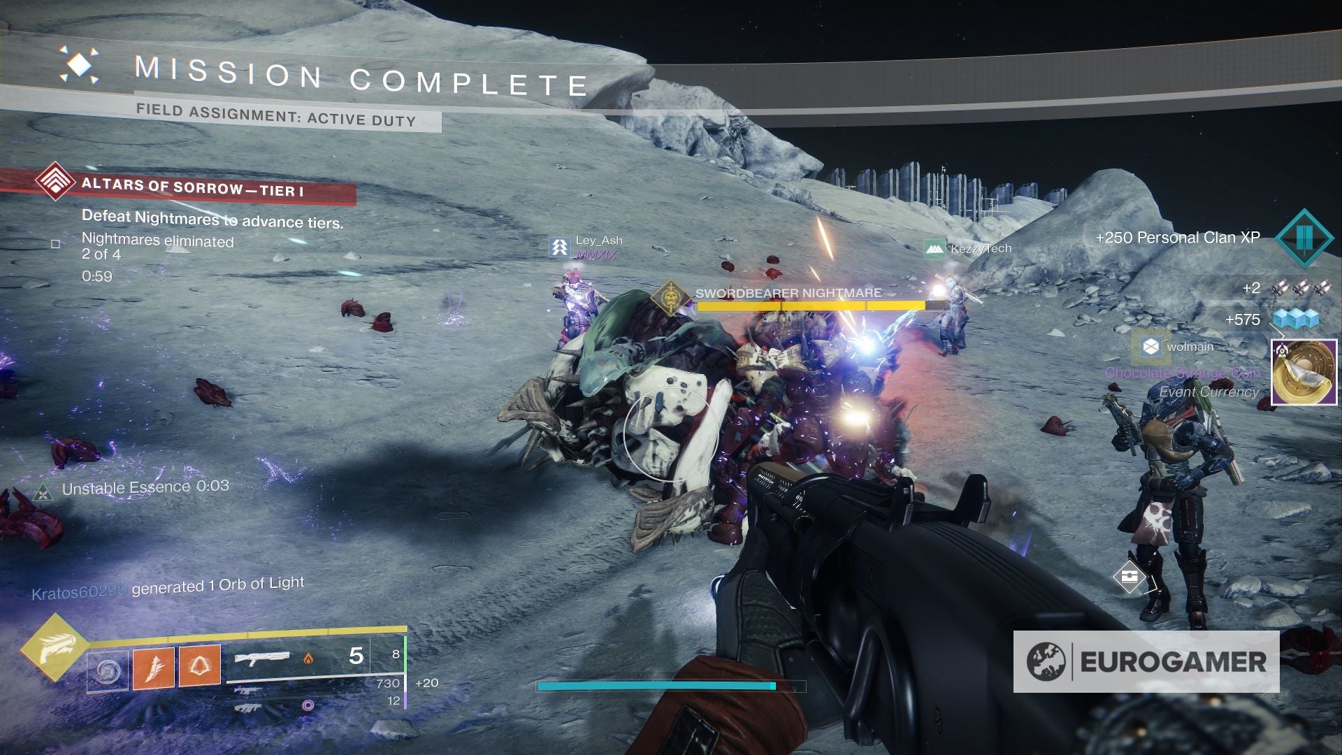 Destiny 2 Master of Disguise requirement for Braytech Werewolf ...