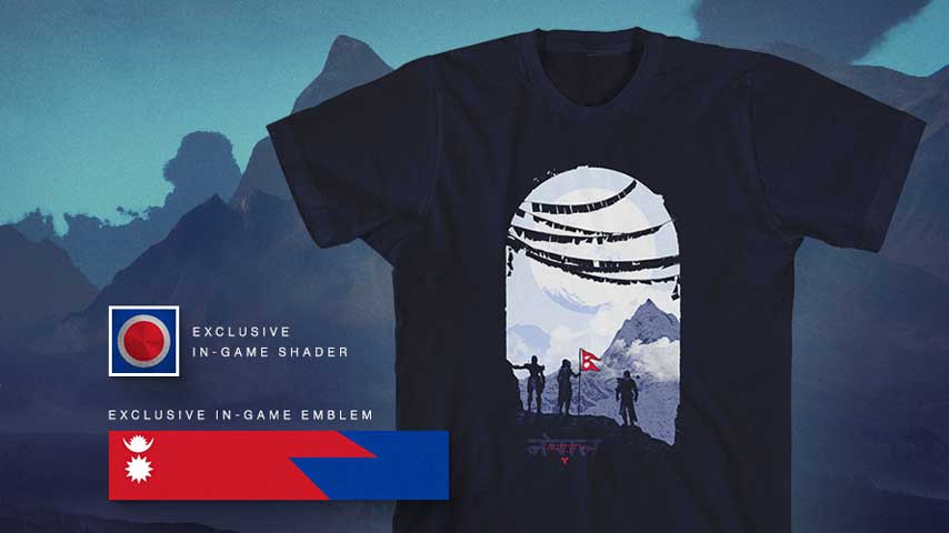 Destiny Shirt Nepal DASHAIN TSHIRT T Shirt | Seto Canvas