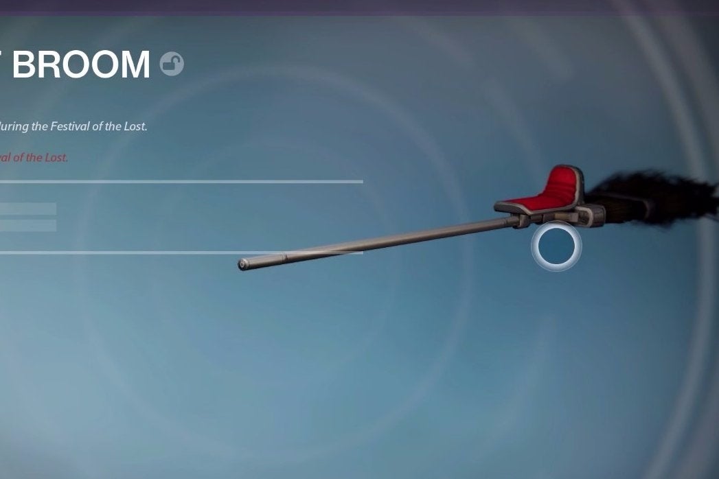 Destiny's Halloween update hides a secret racing broom | Eurogamer.net