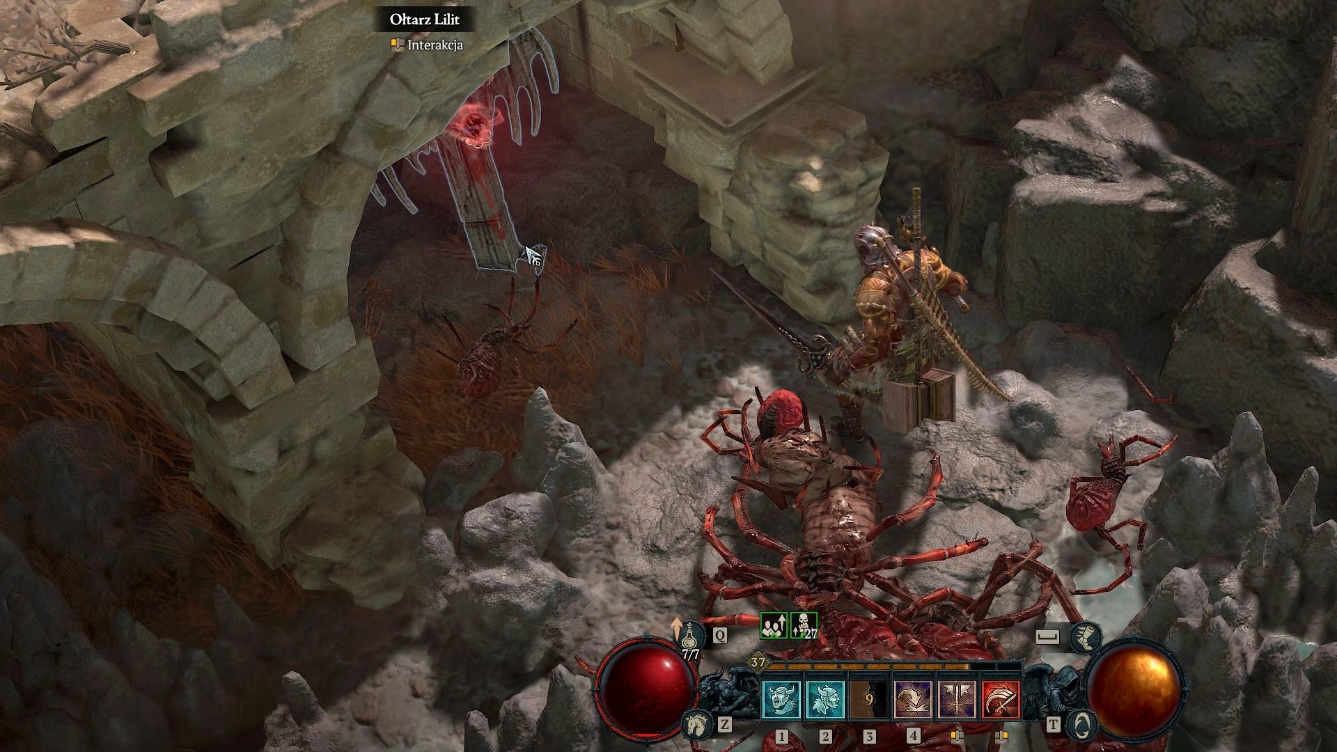 Diablo 4 - Ołtarze Lilit, Suche Stepy [mapa] | Eurogamer.pl