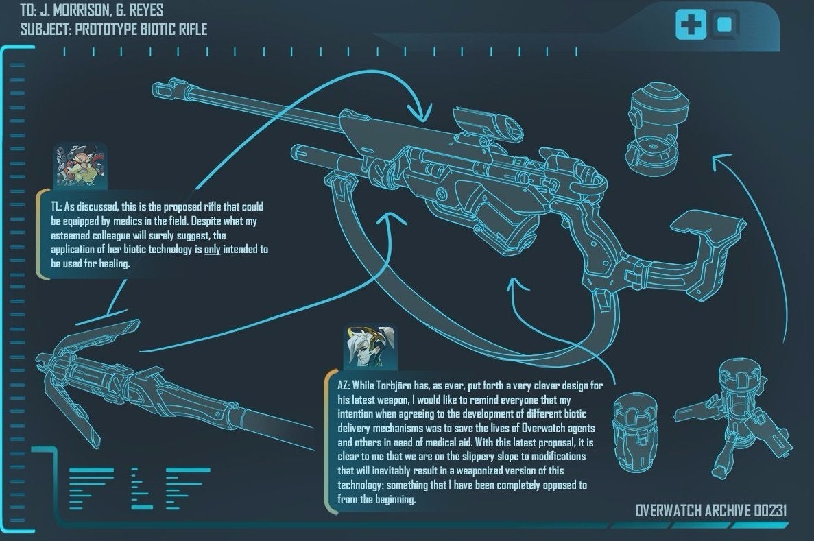 Overwatch teases its next hero, probably a support sniper | Eurogamer.net