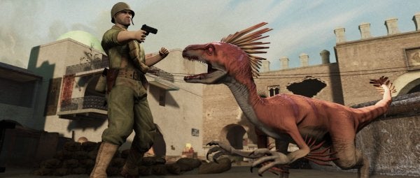 Raptorous Applause: Dino D-Day Hits Steam | Rock Paper Shotgun