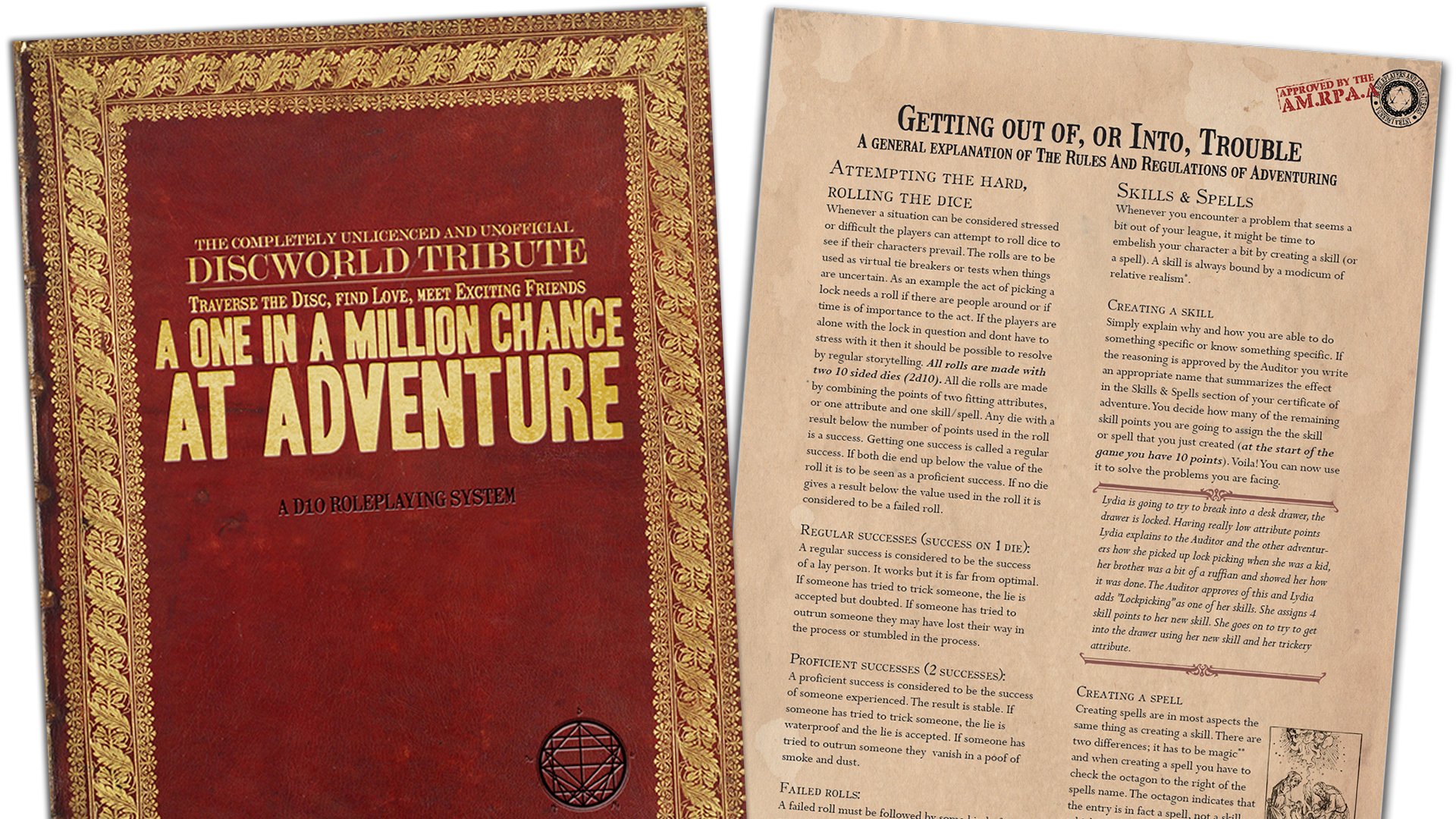 Can't wait for the Discworld RPG? Become an Auditor of Reality in this ...