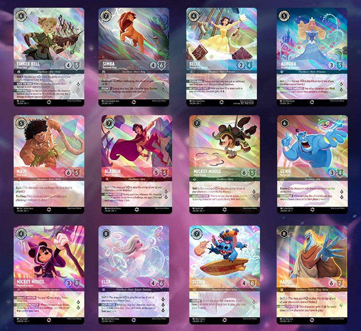 Disney Lorcana rarity explained: How to identify the rarest cards ...