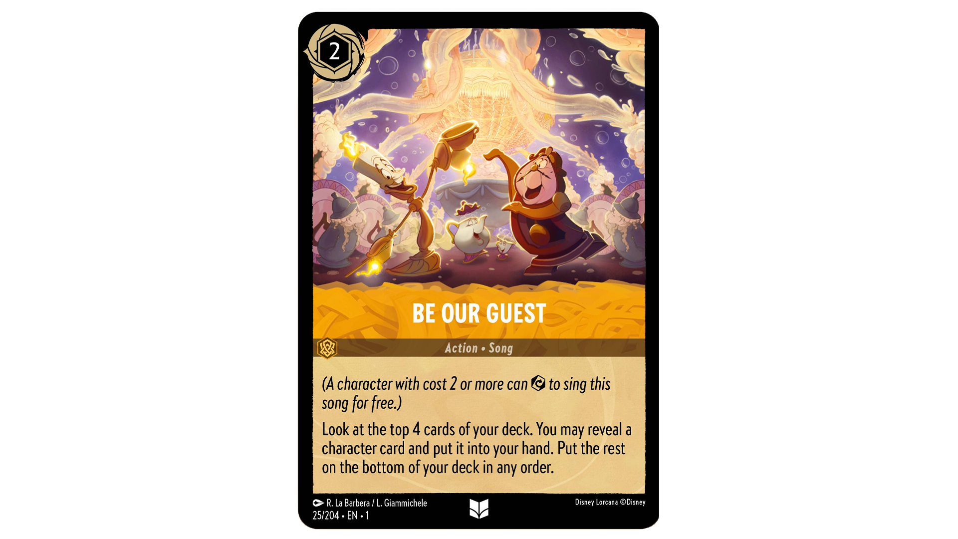 6 best Disney Lorcana song cards in The First Chapter | Dicebreaker