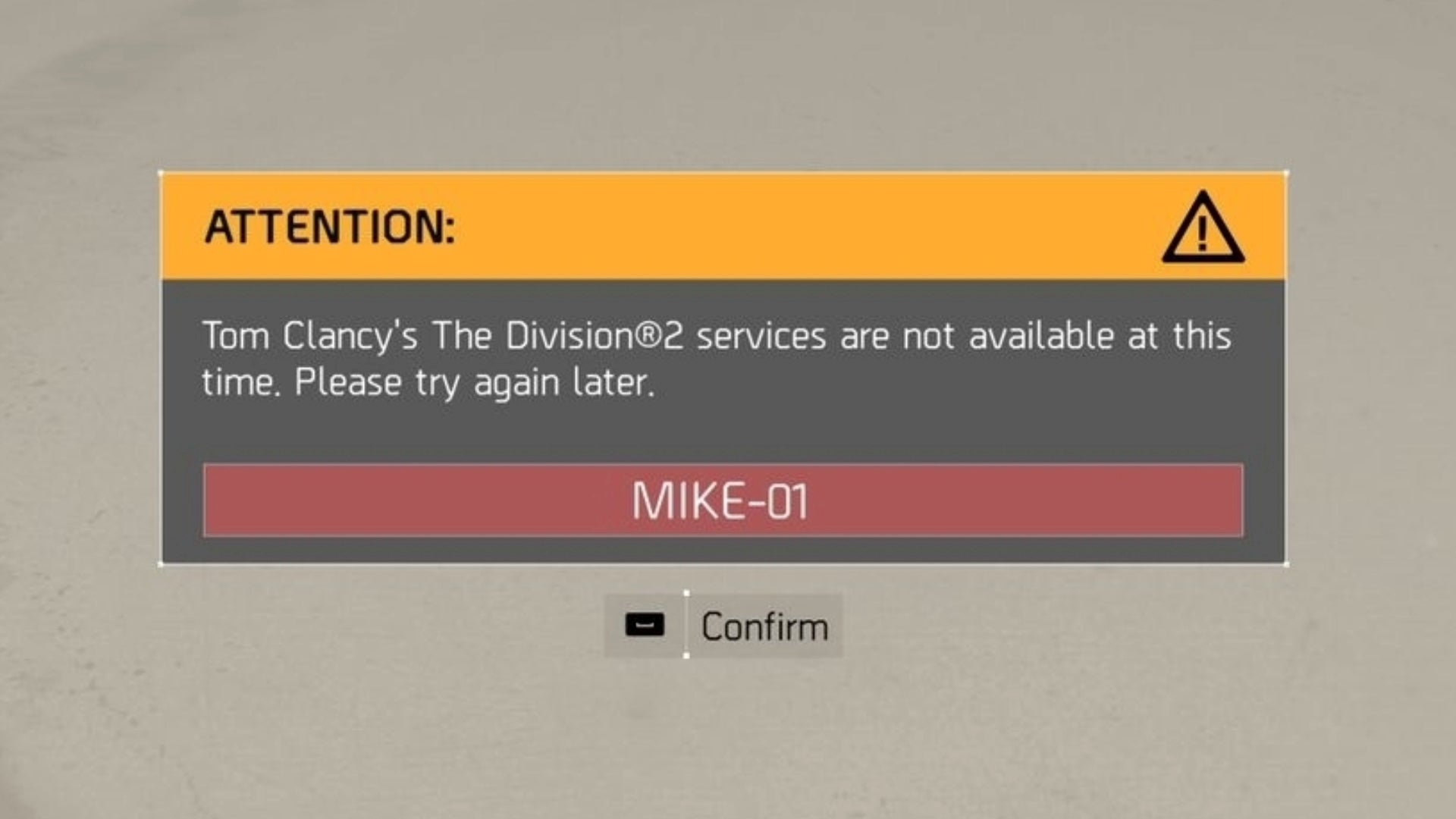 The Division 2 error code list - all The Division 2 errors explained ...