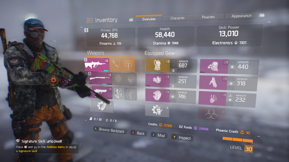 The Division: everything you need to know about gear mods | VG247