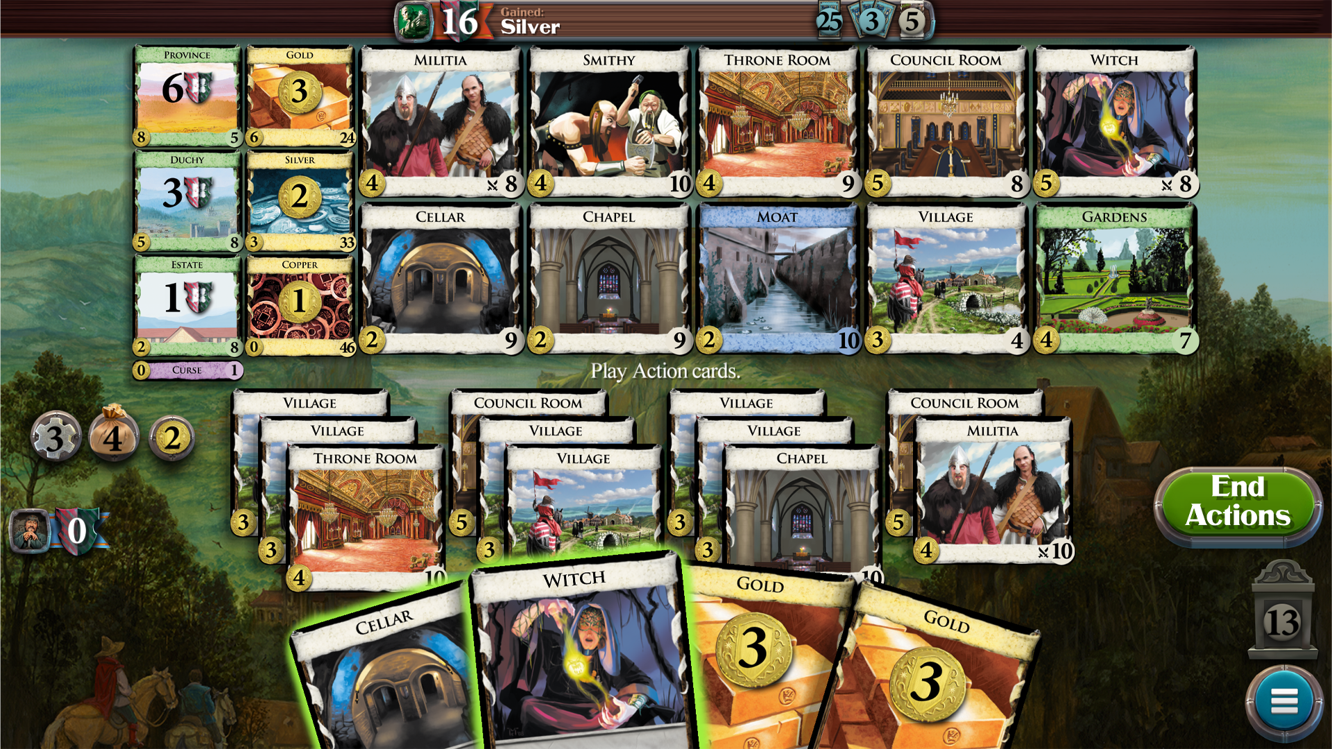 Dominion’s new mobile and PC app has an AI that can learn cards that ...