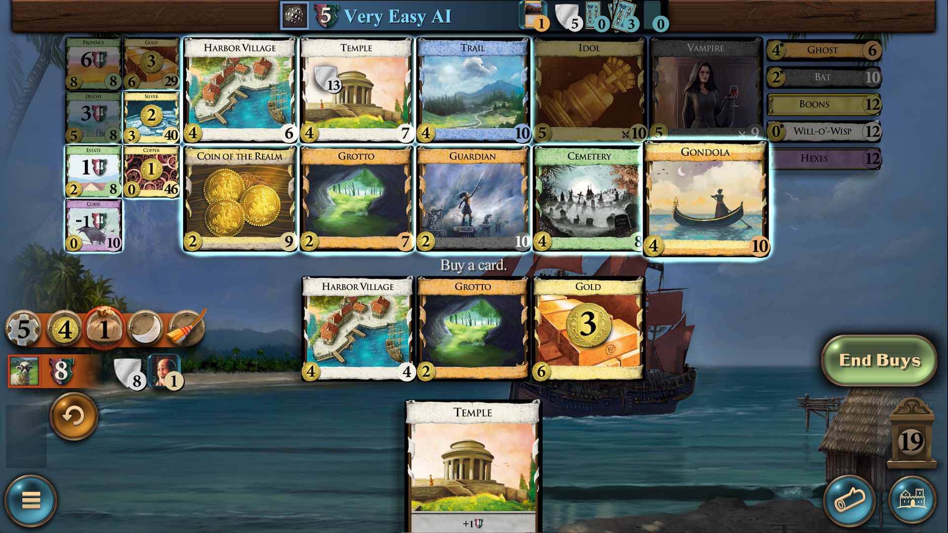 Deckbuilding board game Dominion is now free to play on PC and mobile ...