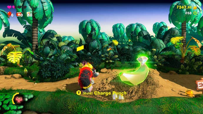 donkey kong bananza hijinks in the jungle banandium gem