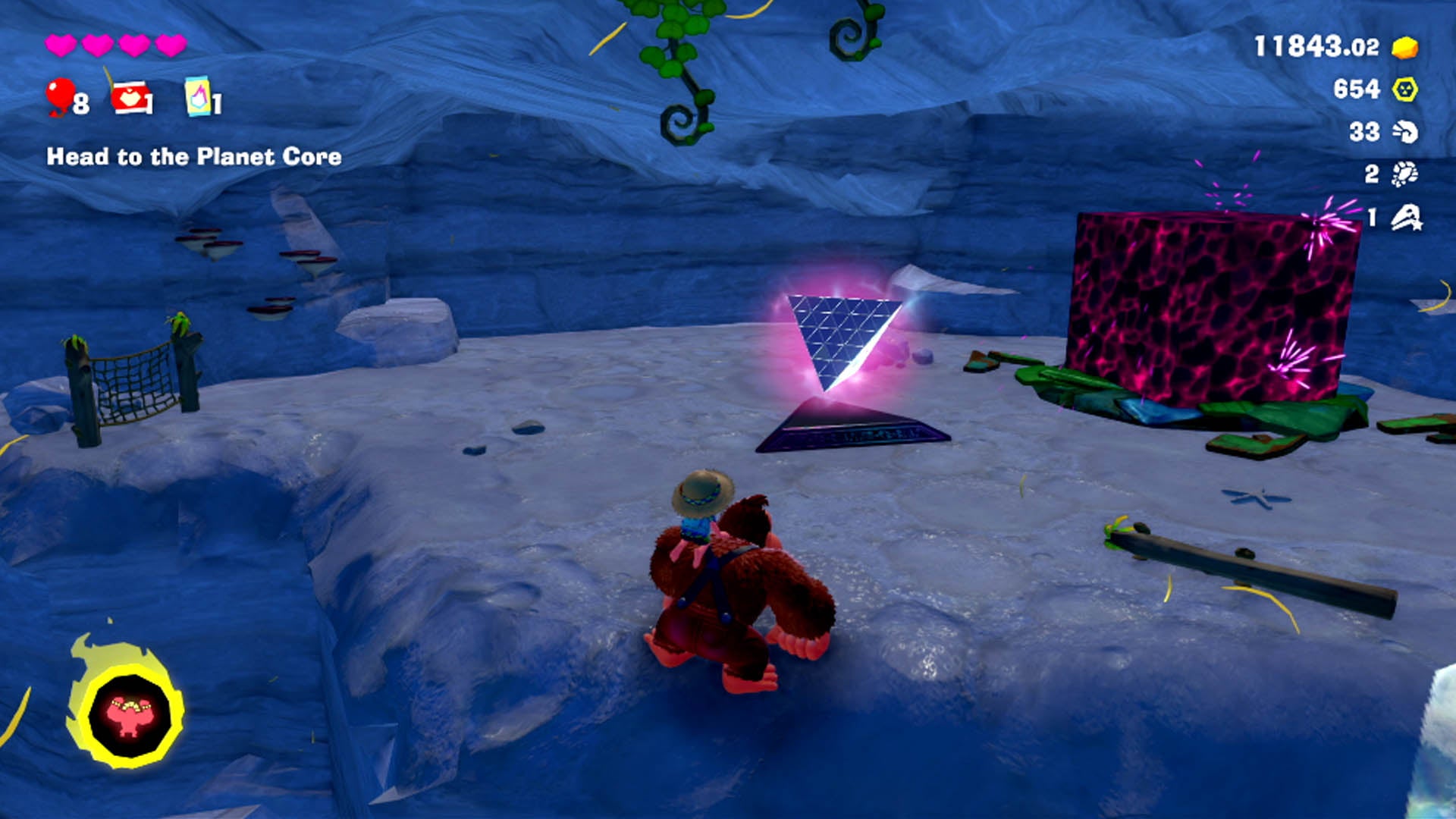 Donkey Kong Bananza Lagoon Layer Banandium Gems | Eurogamer.net