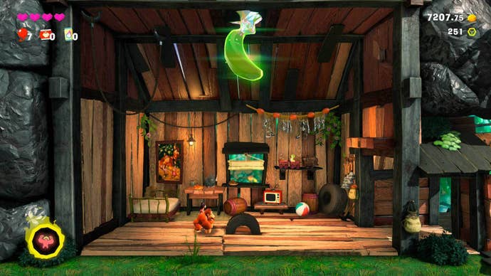donkey kong bananza treasured memories banandium gem