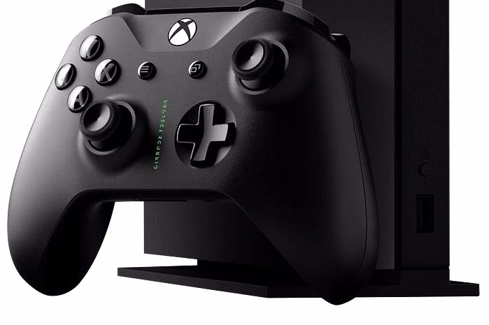 Don't worry, you can buy Xbox One X's vertical stand separately ...