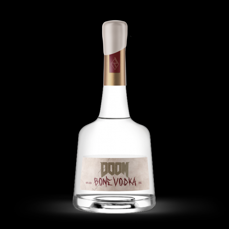You can now preorder Doom branded 'Bone Vodka', if that's a thing you ...