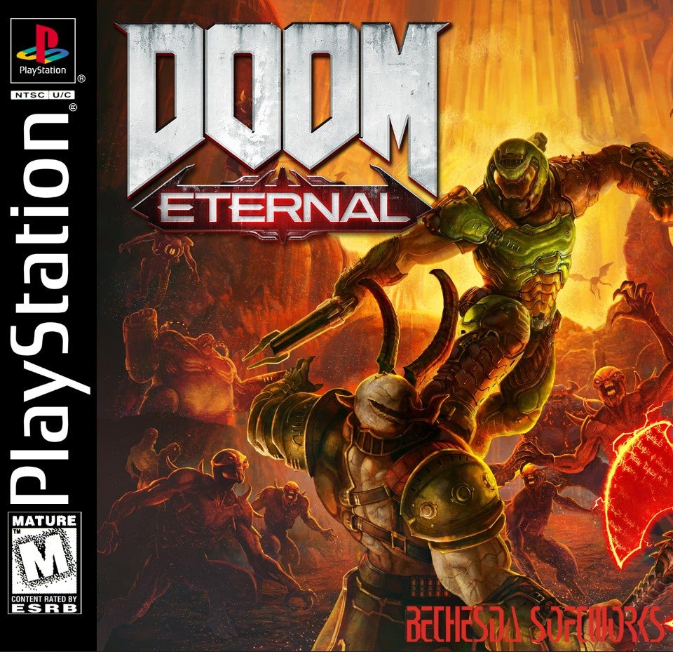 Artist gives modern games a PlayStation 1 inspired cover makeover ...