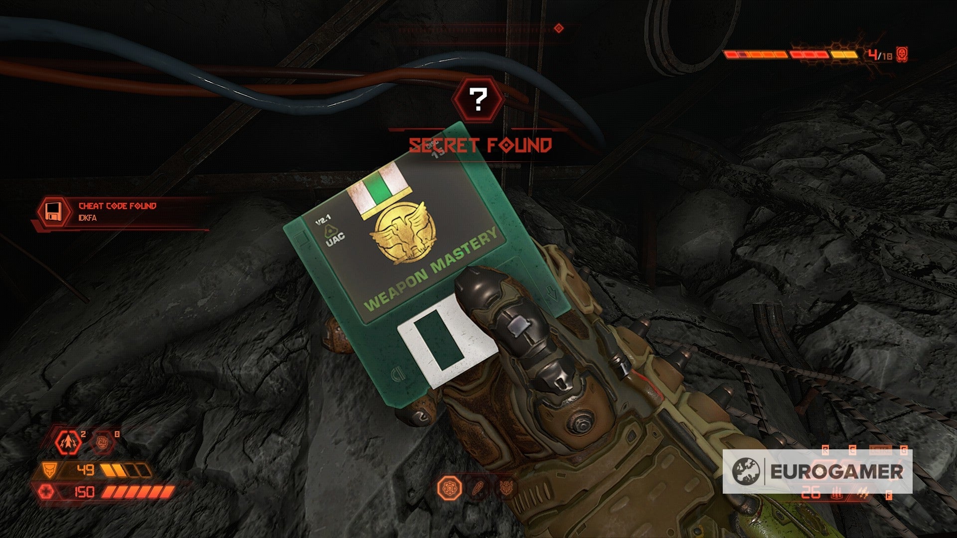 Doom Eternal - Arc Complex collectable locations | Eurogamer.net