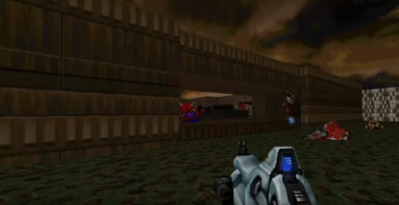 Someone brought the weapons from new Doom into classic Doom | VG247