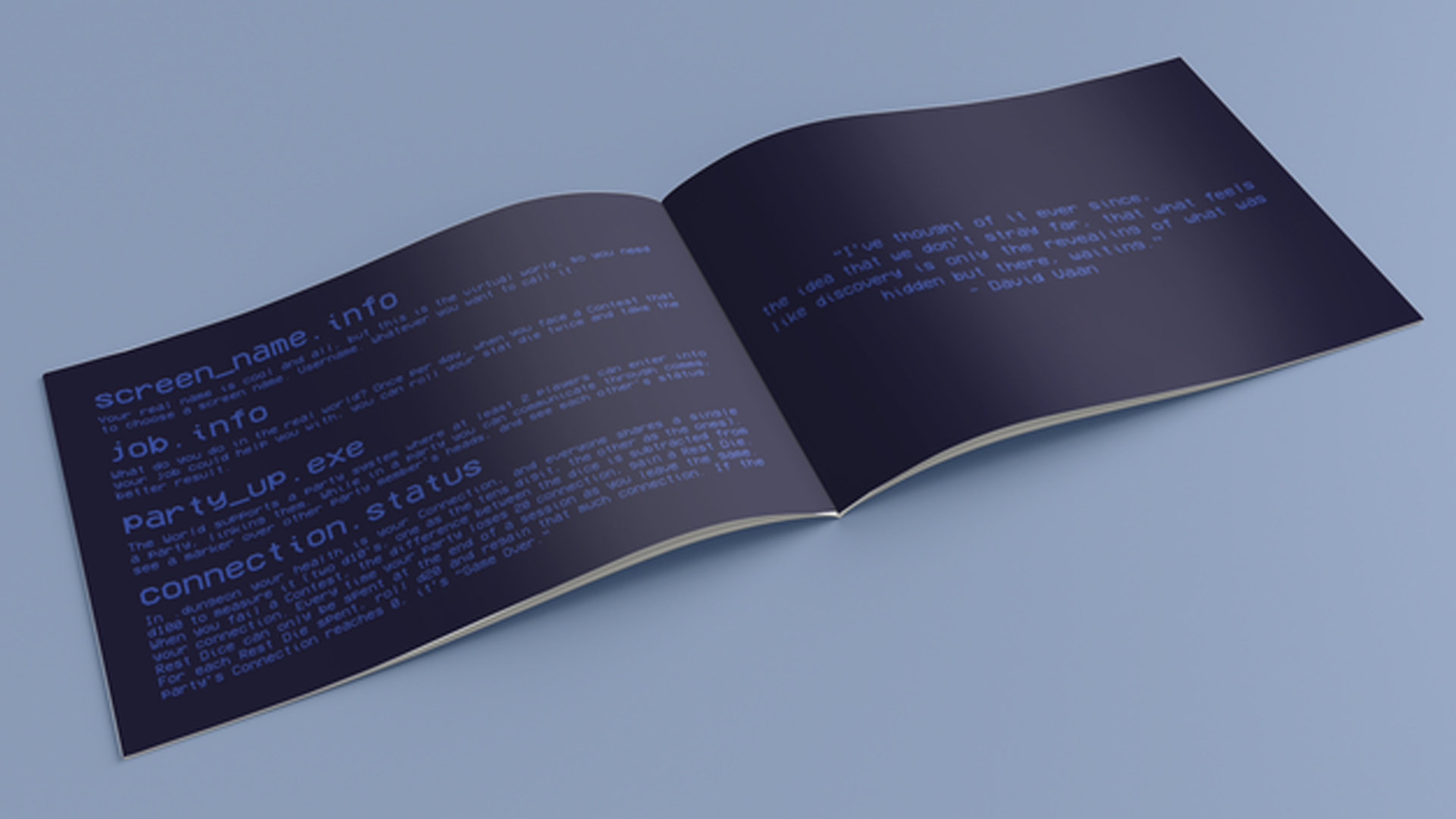 .dungeon is a tabletop RPG love letter to making friends online ...