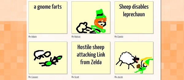 Artistic Communication Breakdown: Drawception | Rock Paper Shotgun