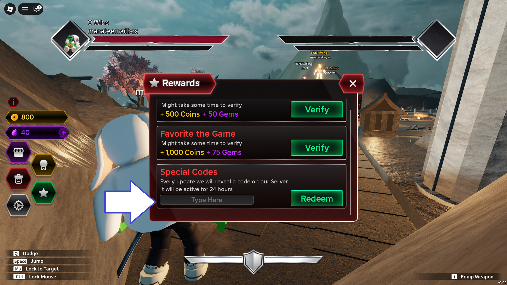 Dueling Grounds codes for December 2025 | Eurogamer.net