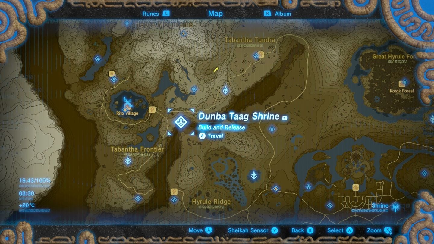 Zelda - Dunba Taag, Build and Release solution in Breath of the Wild ...
