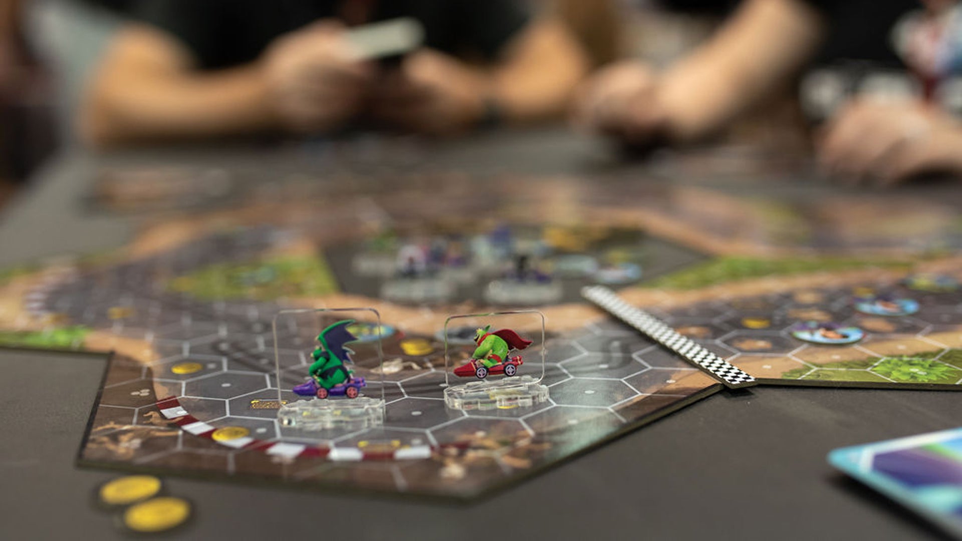 Dungeon Kart is basically Mario Kart: The Board Game, from the makers ...
