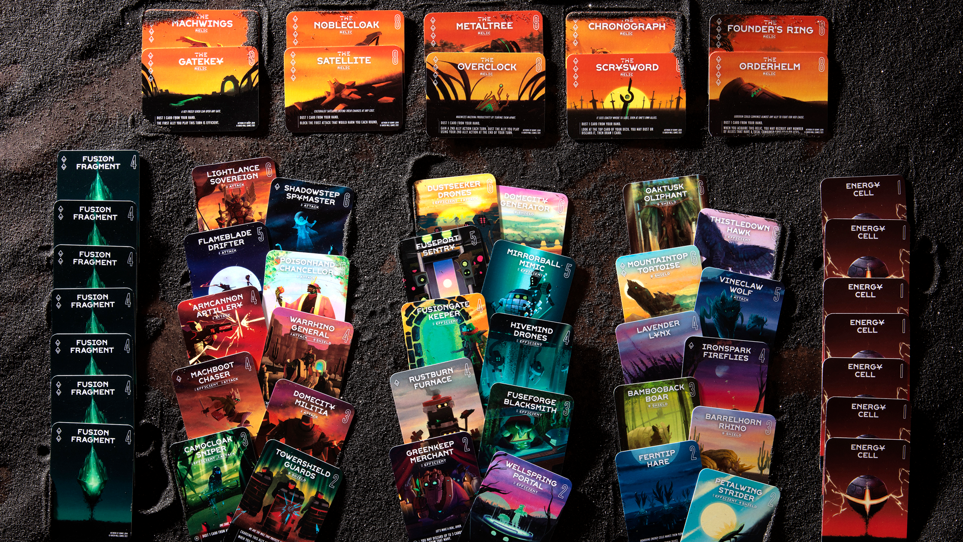 Dust to Dust is a deckbuilding game about getting rid of cards ...