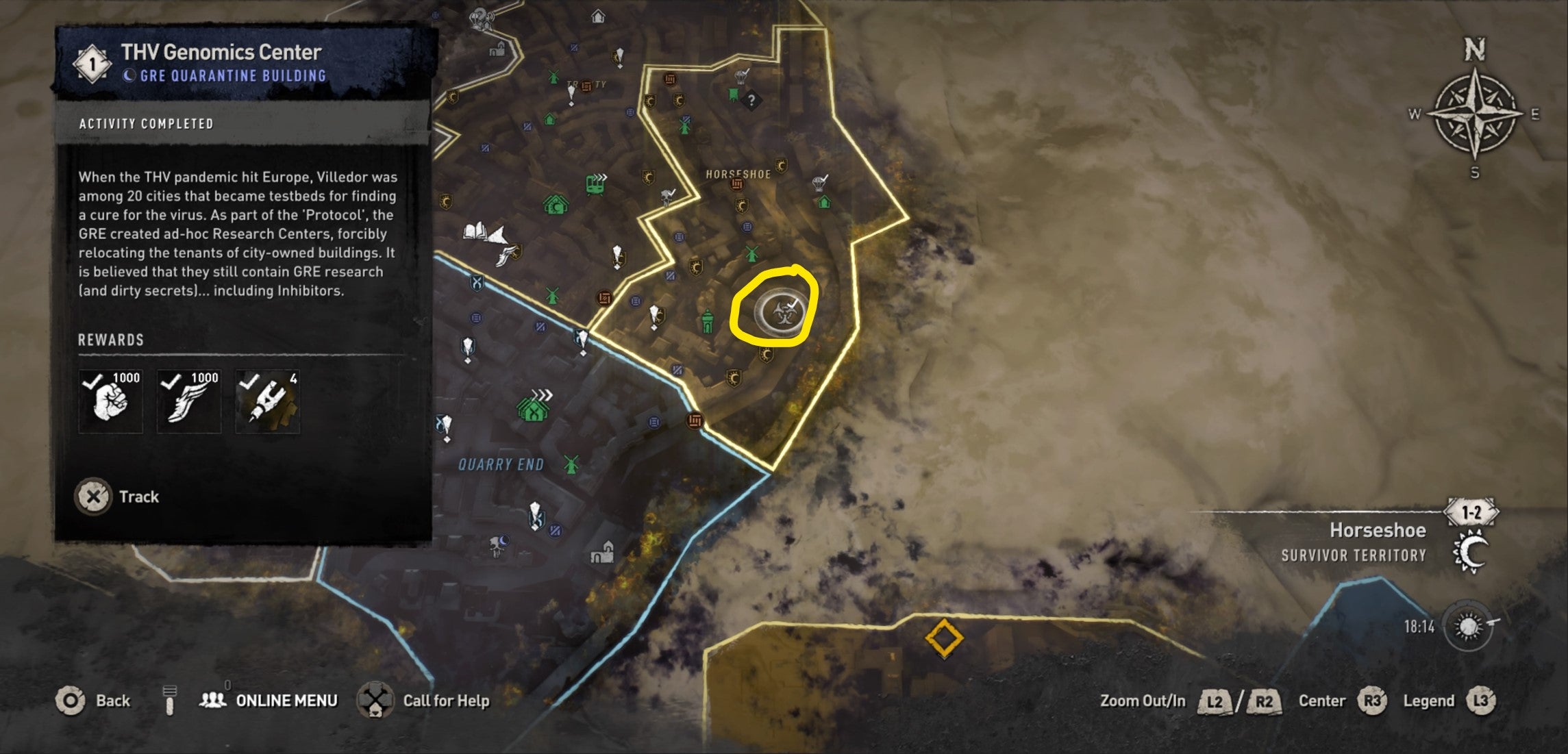 Dying Light 2 GRE Quarantine Locations - How do you complete GRE ...