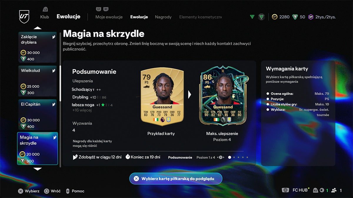 EA Sports FC 26 - ewolucje, jak ulepszać karty | Eurogamer.pl