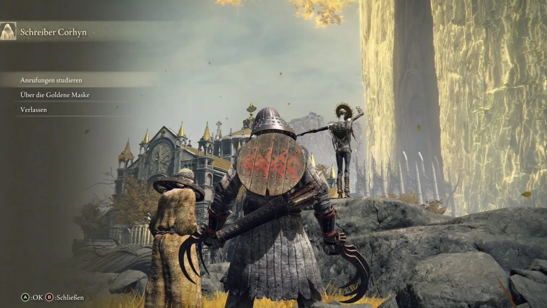 How to complete the Goldmask and Brother Corhyn quest in Elden Ring ...