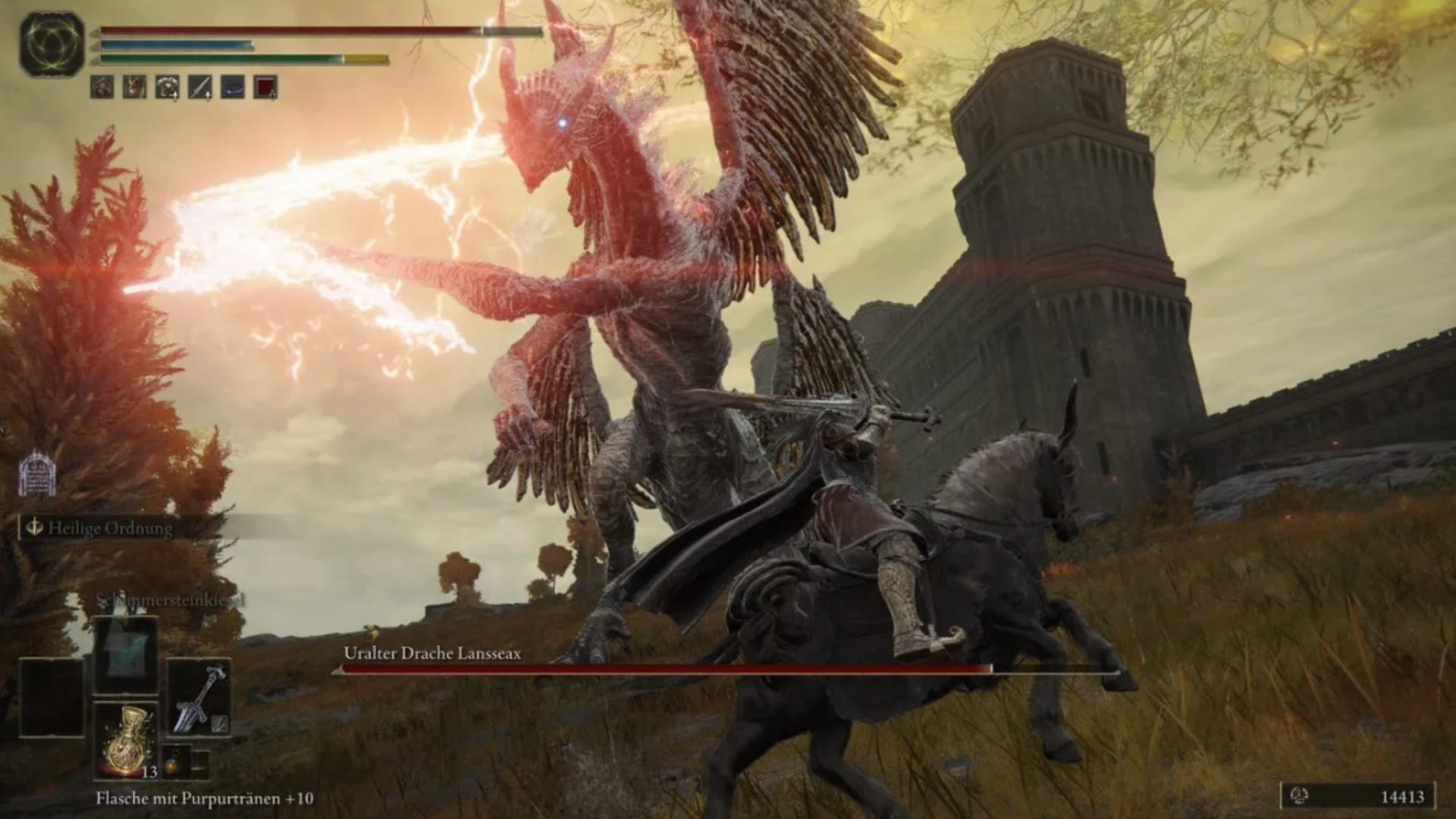How To Beat The Ancient Dragon Lansseax In Elden Ring