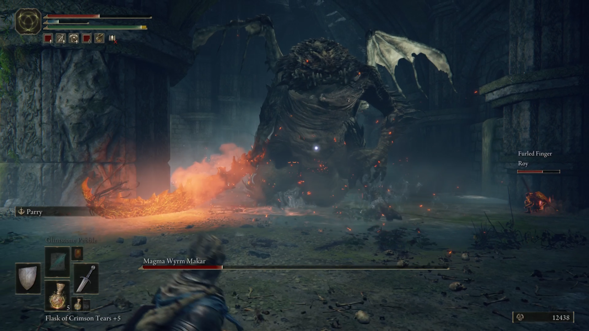 如何在 Elden Ring 中击败 Ring Magma Wyrm Makar