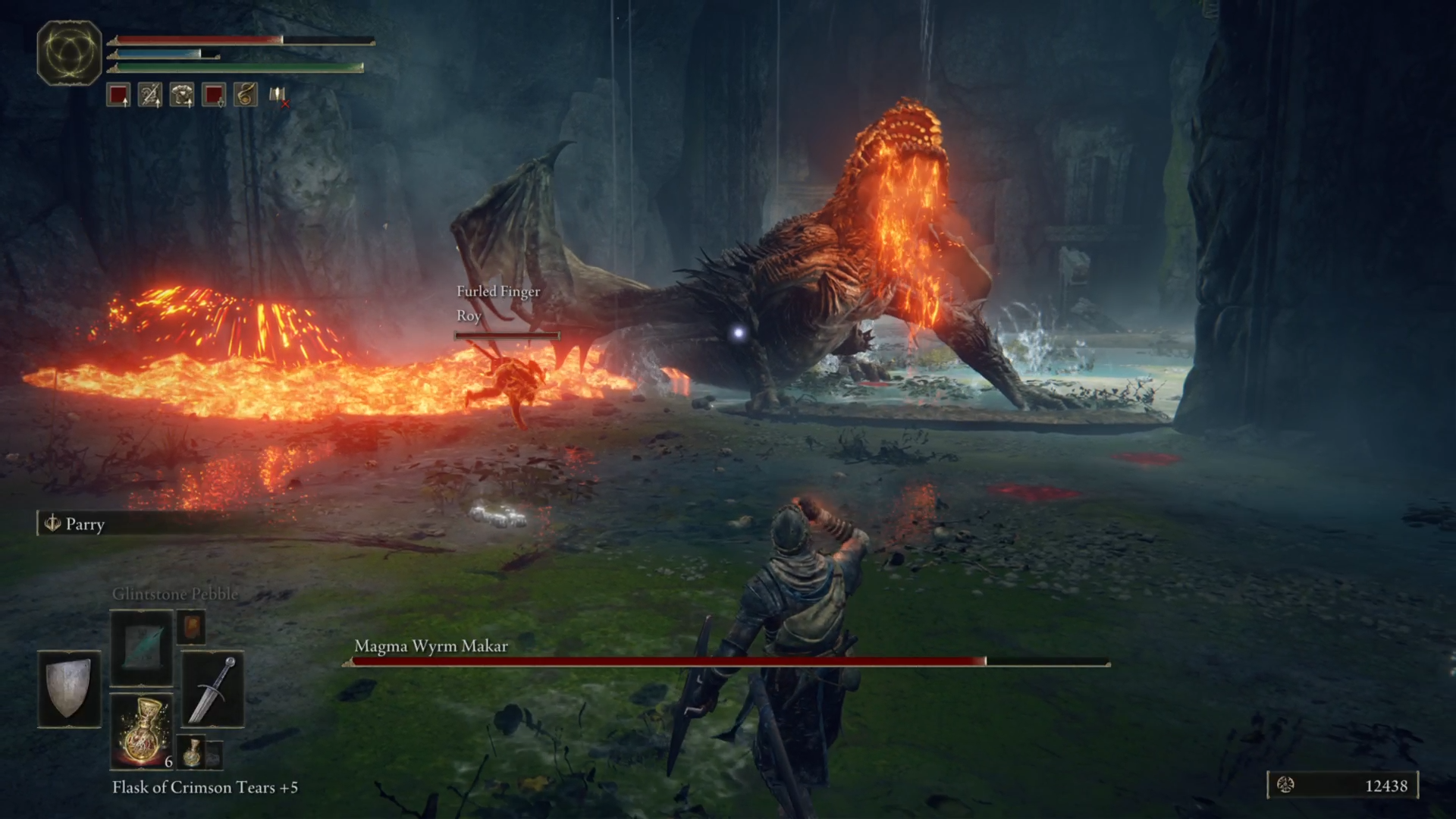 How to beat the Ring Magma Wyrm Makar in Elden Ring | Eurogamer.net