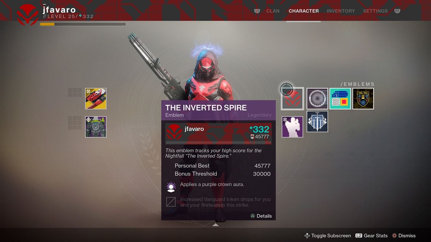 Destiny 2 Nightfall scoring, Nightfall Emblem rewards and Challenge ...