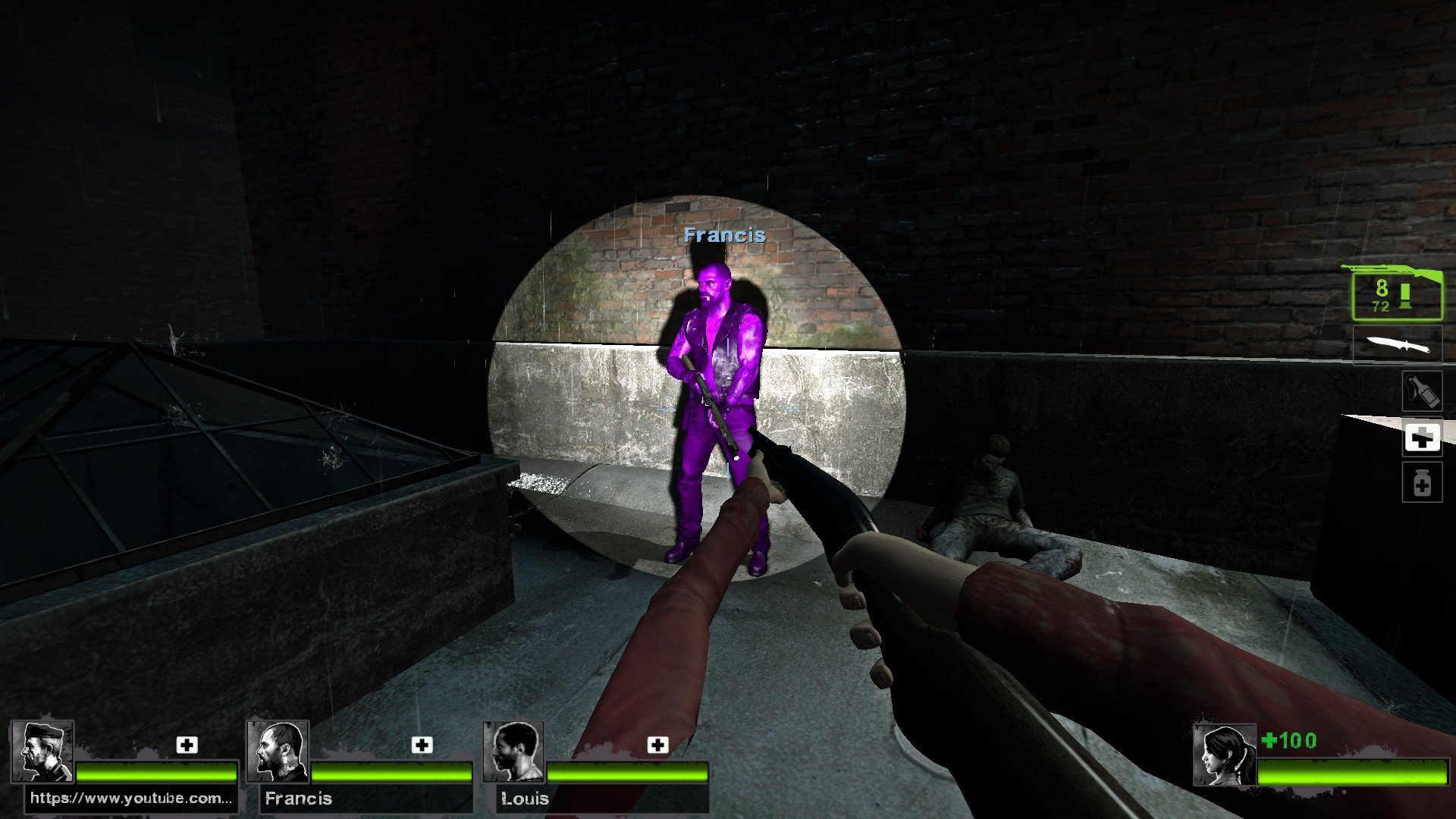 Left 4 Dead's "secret" Purple Francis character goes viral | Eurogamer.net