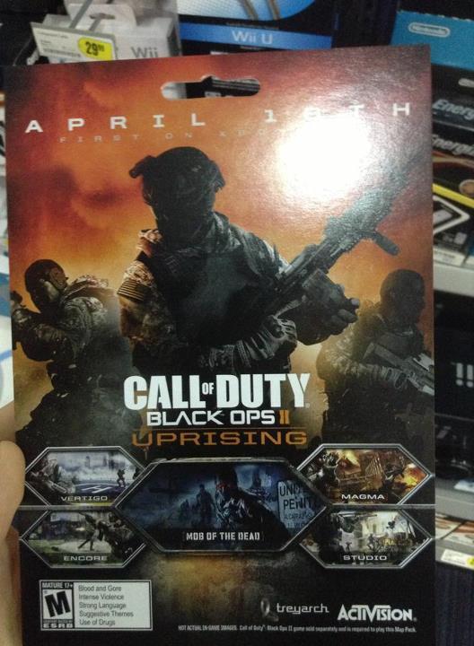 New Call of Duty: Black Ops 2 DLC Uprising has an Alcatraz Zombies map ...