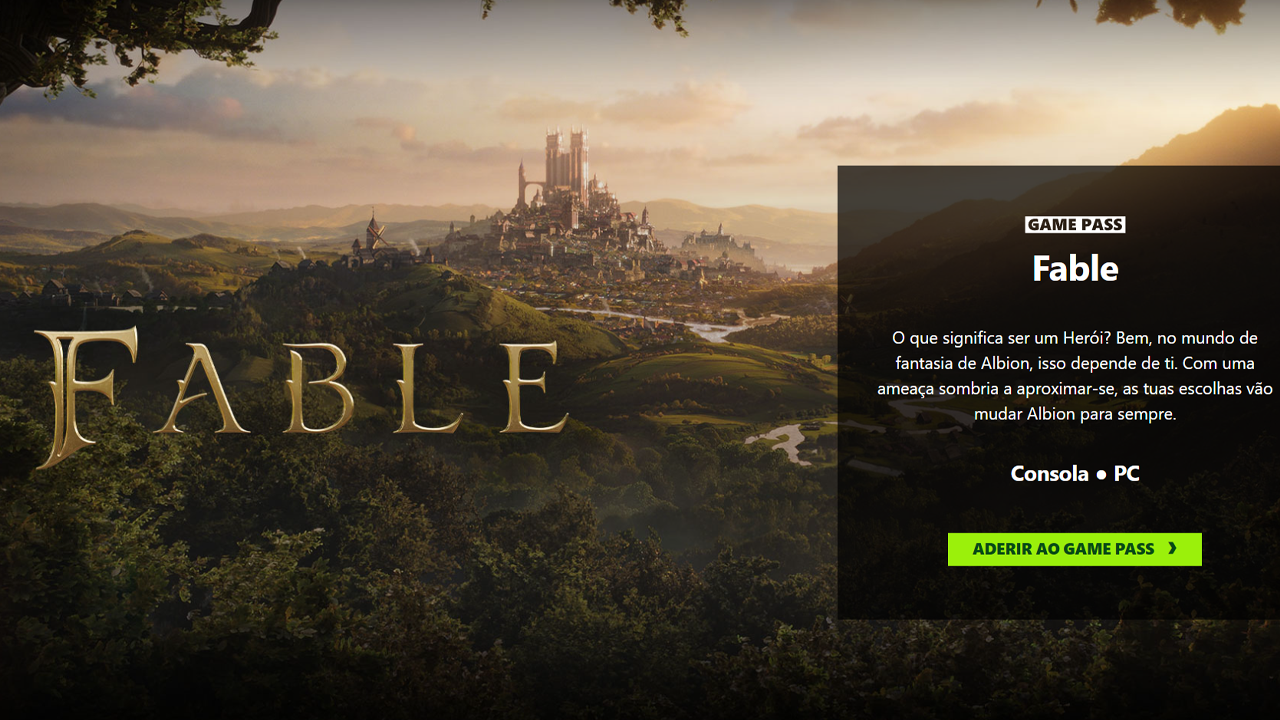 Avowed e Fable poderão perder o lançamento no Game Pass | Eurogamer.pt