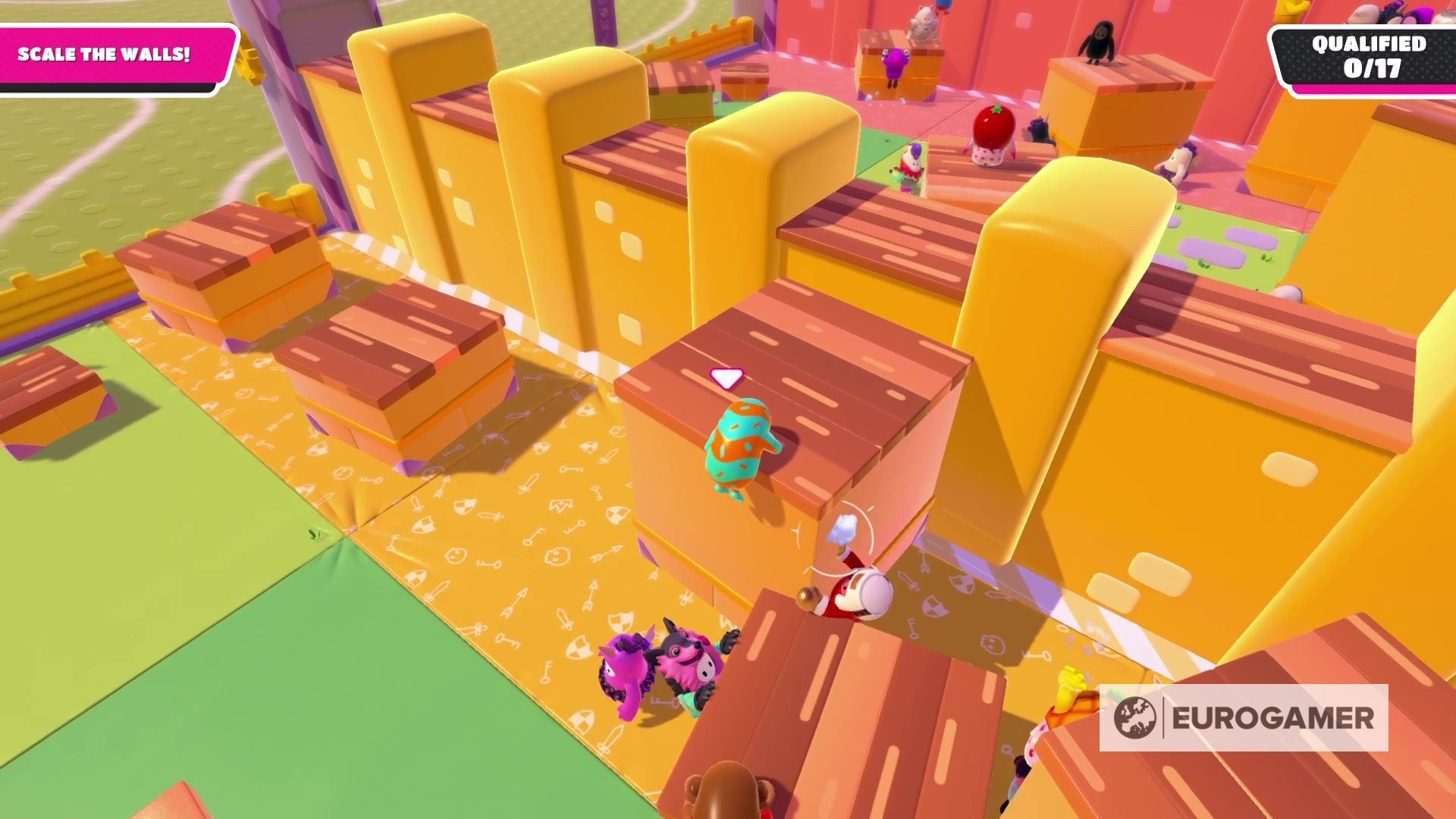 Fall Guys - How to climb and grab walls, boxes and blocks explained ...