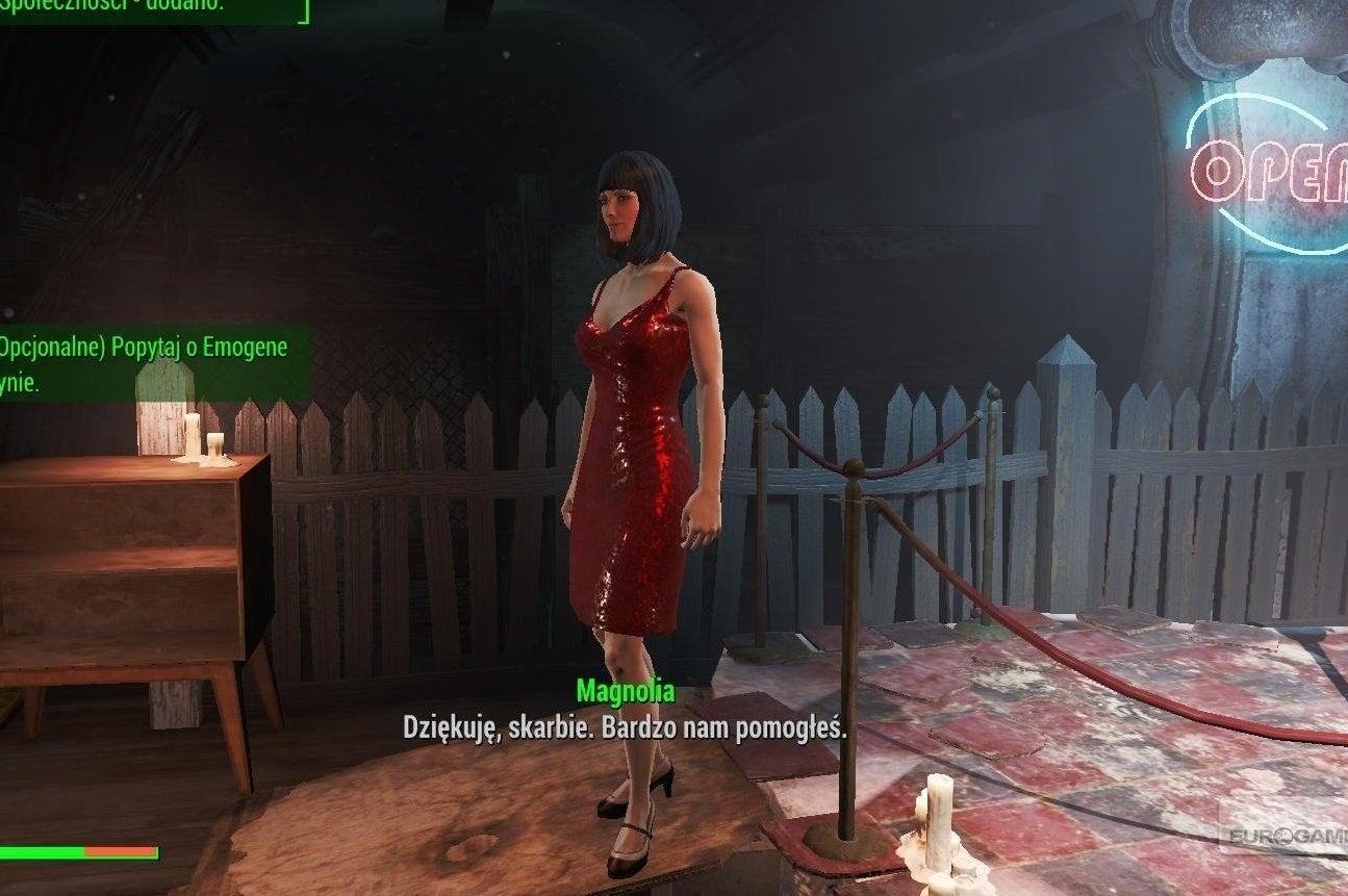 Fallout 4 - Zadanie dodatkowe: Emogene bierze sobie kochanka | Eurogamer.pl
