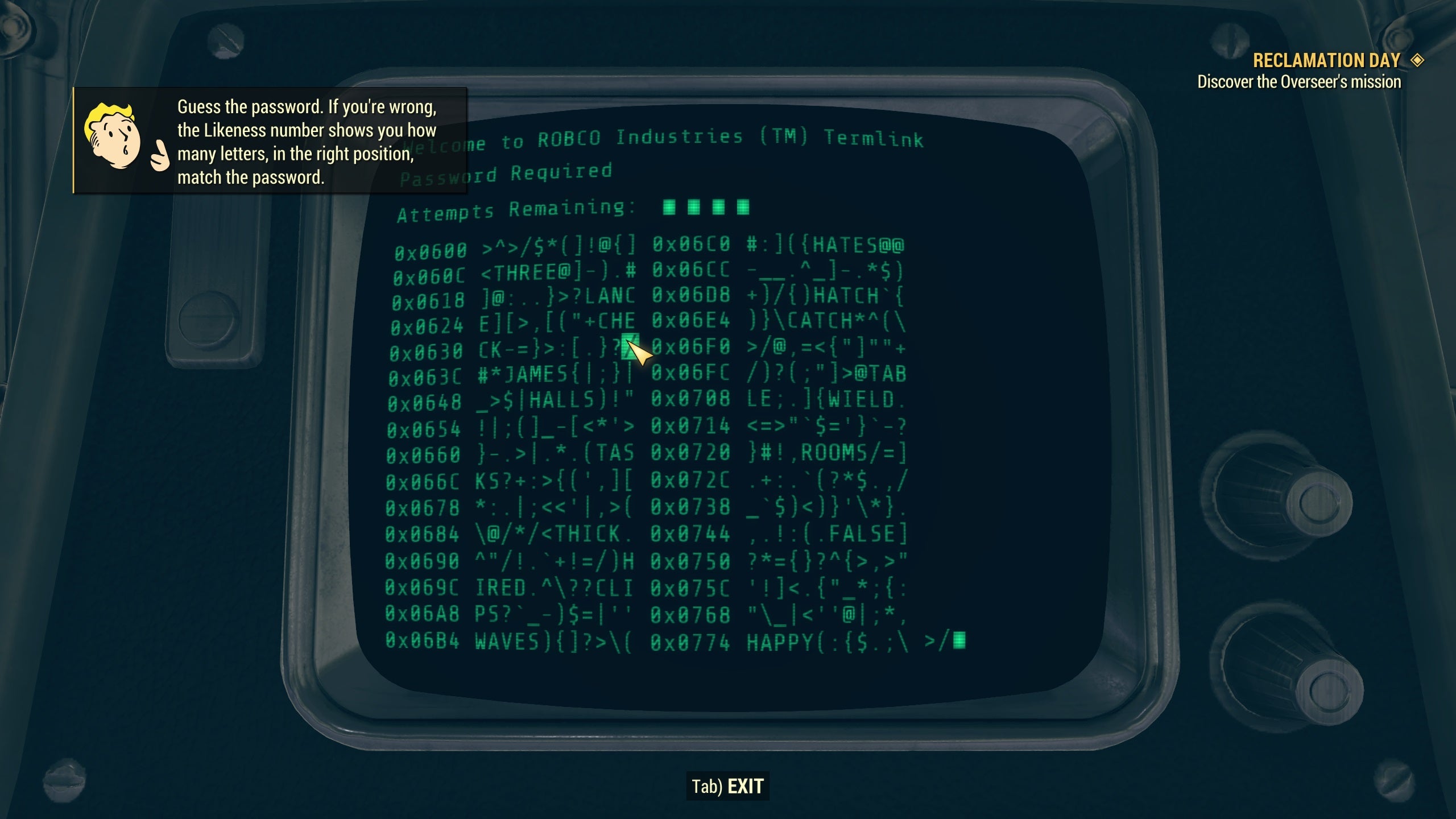 Fallout 76 terminal hacking: upgrading your hacking skill | Rock Paper ...