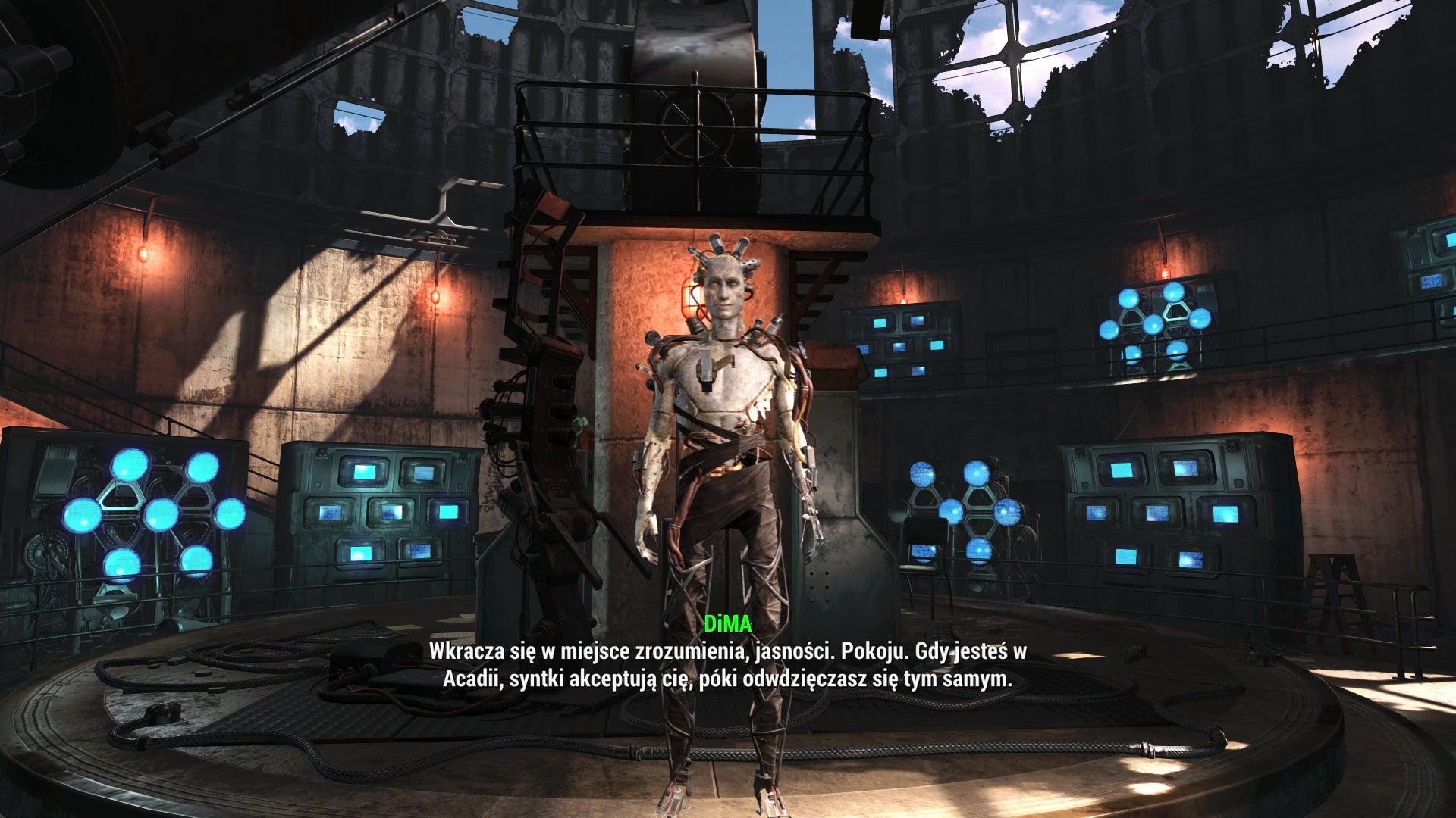 Fallout 4 Far Harbor - Twoje miejsce na ziemi, DiMA, Arcadia | Eurogamer.pl