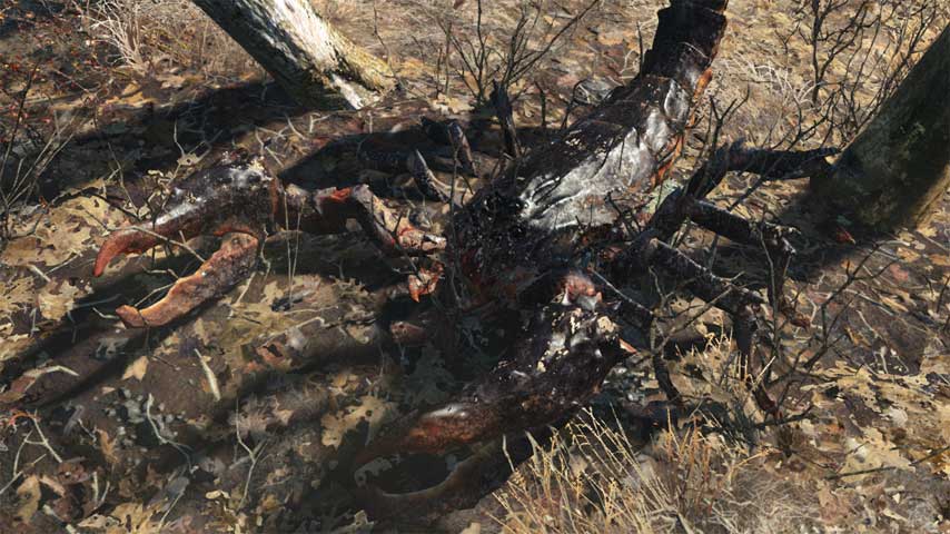 Fallout 4 mod adds creature followers, if you fancy a Radscorpion pal ...
